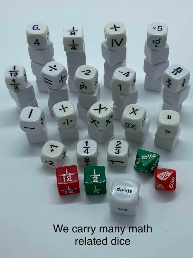 Math Dice - Dice Emporium