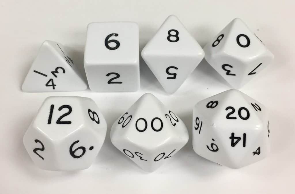Jumbo Dice Sets - Dice Emporium