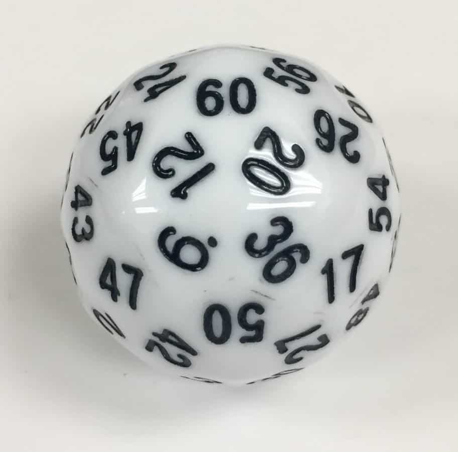 60 Sided Dice - Dice Emporium