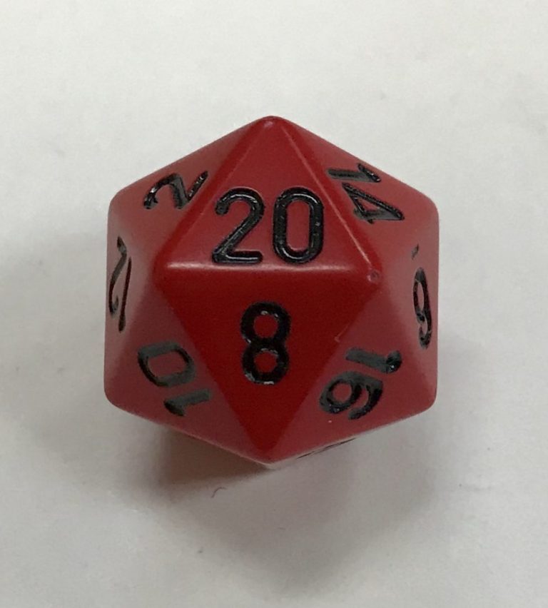 20 Sided Signature Dice (d20) from Chessex