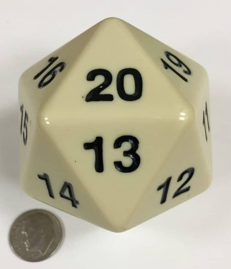 30 Sided Jumbo Dice - The Dice Emporium