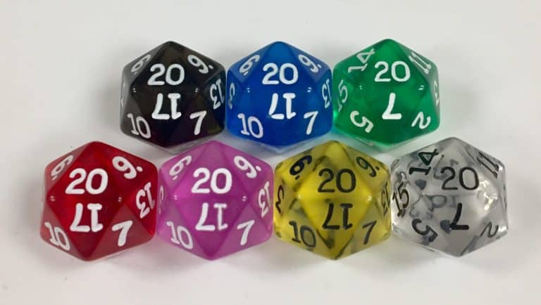 20 Sided Signature Dice (d20) from Chessex