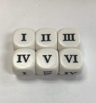 Roman Numeral Dice - The Dice Emporium