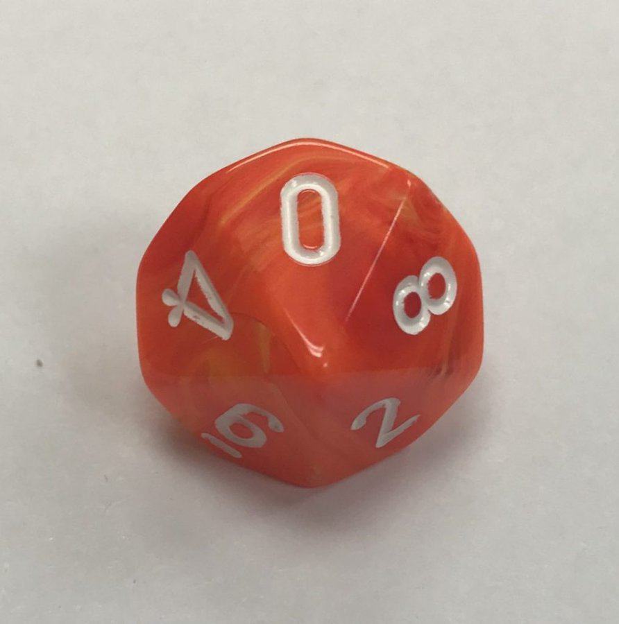 10 Sided Signature Dice (d10) from Chessex