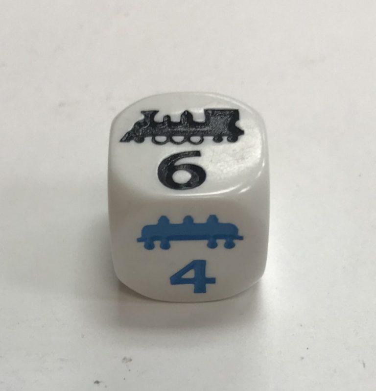 Train Dice - 18mm - The Dice Emporium